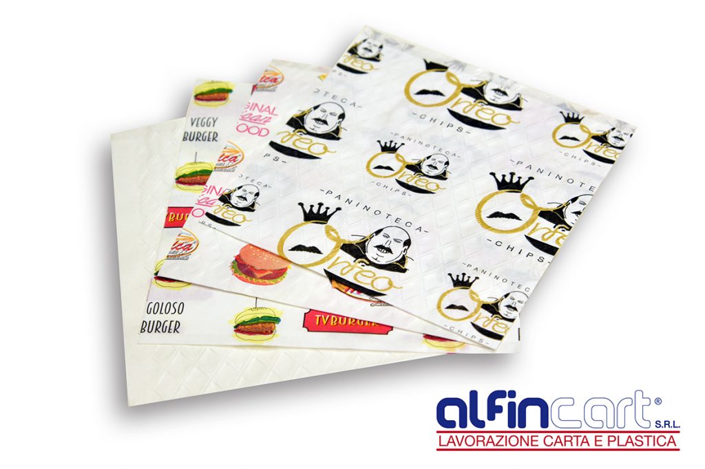 Paper Pockets for Hamburgers & Sandwiches