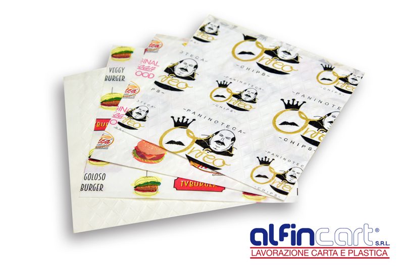 Paper Pockets for Hamburgers & Sandwiches