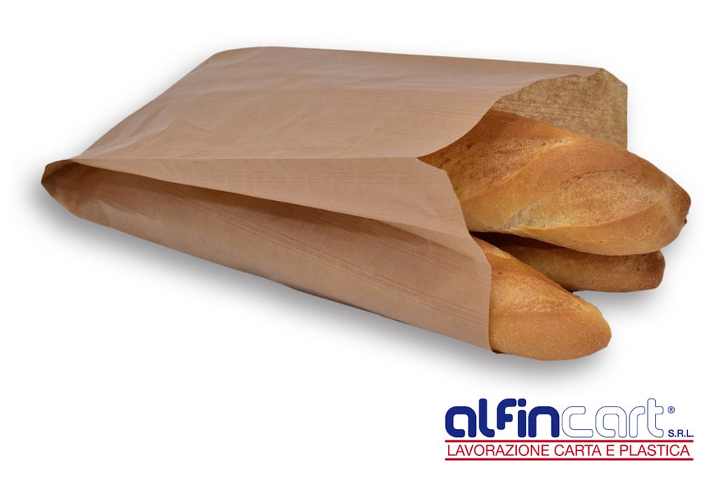 Sacs à pain kraft brun pour boulangerie et pâtisserie